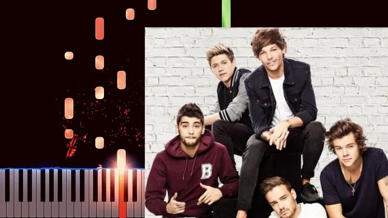 One Direction Little Things Music Box Piano Cover Midi tutorial Sheet ...