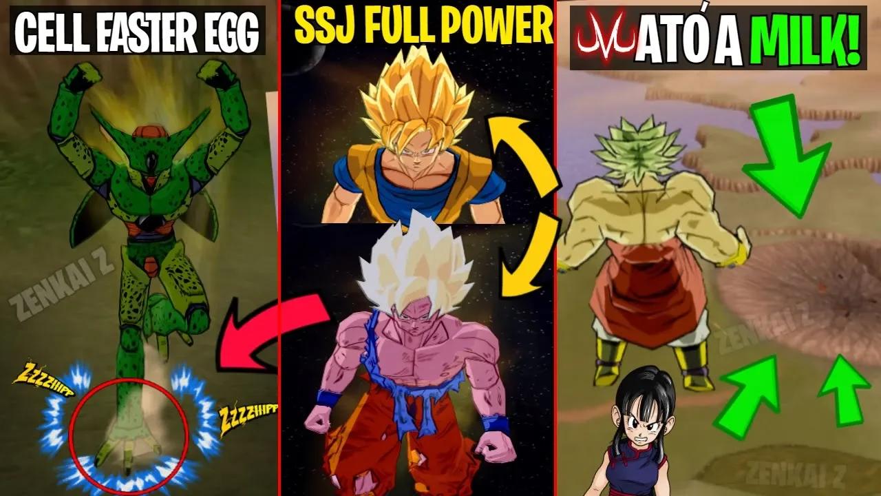 7 EASTER EGGS CURIOSOS de VARIOS JUEGOS de DBZ (TENKAICHI 3, RAGING ...
