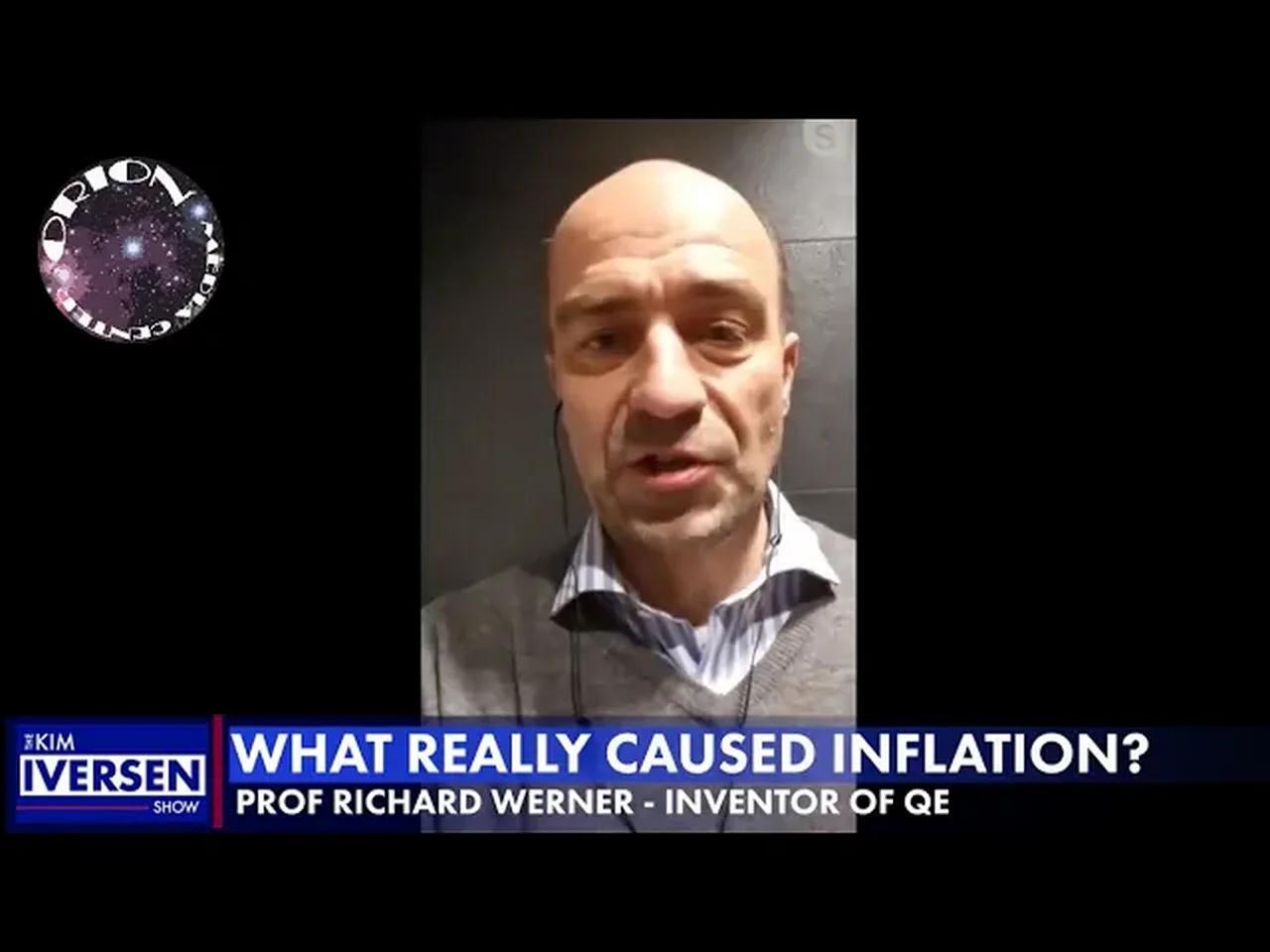 The inventor of QE Richard Werner about what causes inflation