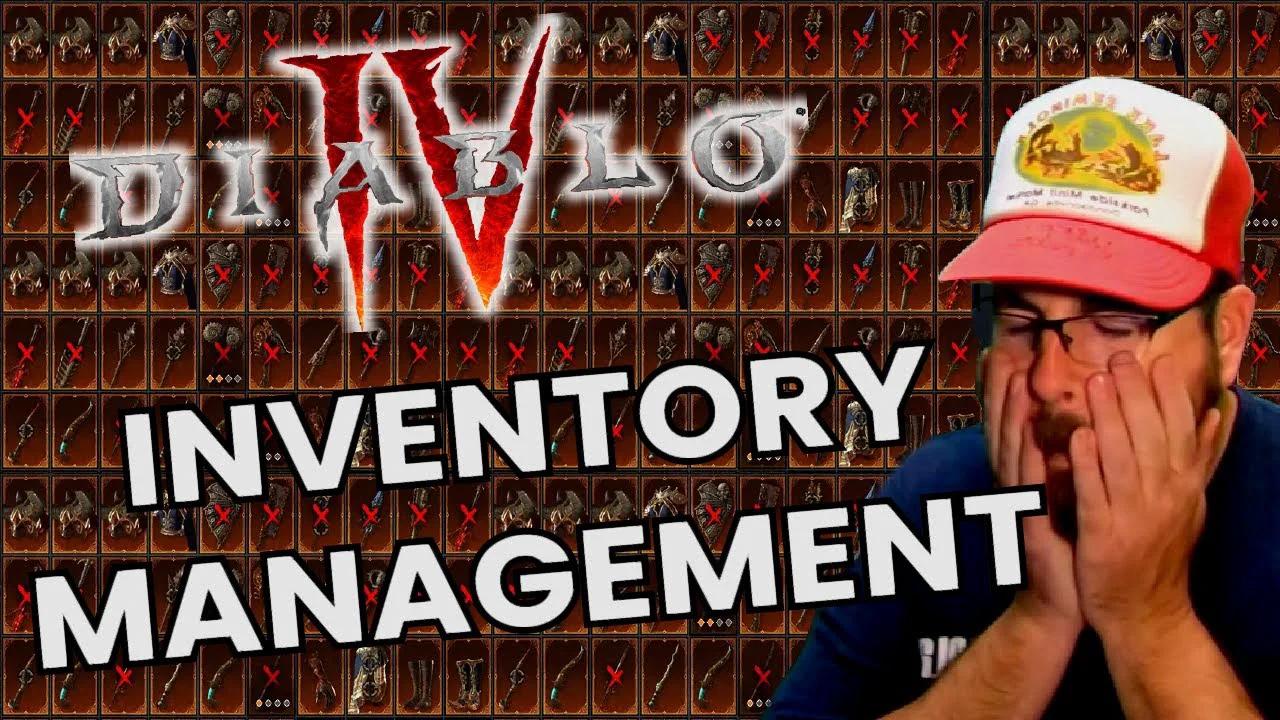 How I Manage My Inventory In Diablo 4