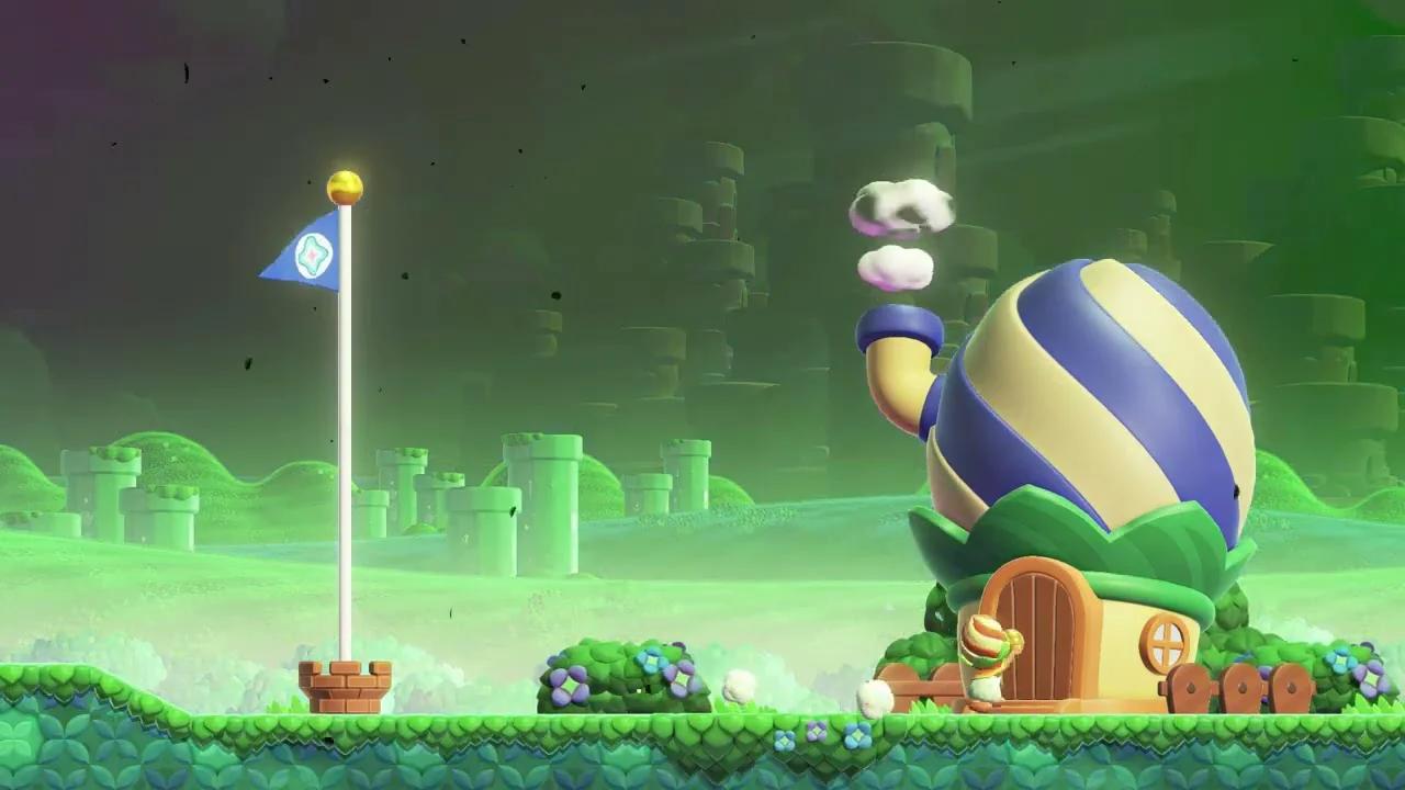 Super Mario Bros. Wonder - Bowser Steals Wonder Flower and Prince ...