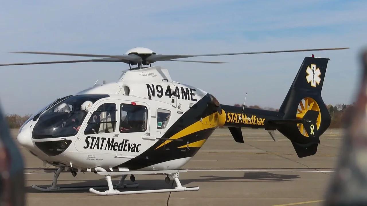 N944ME - STAT MedEvac 1 Taking Off