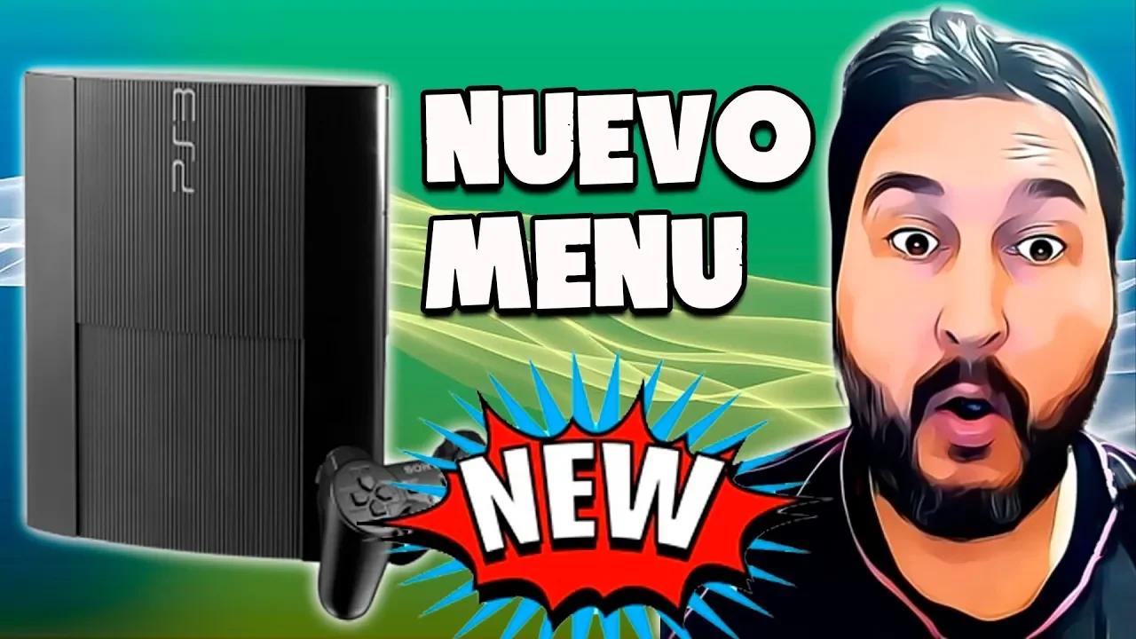Descubre El Nuevo MENU DE PS3 Para HEN Y CFW