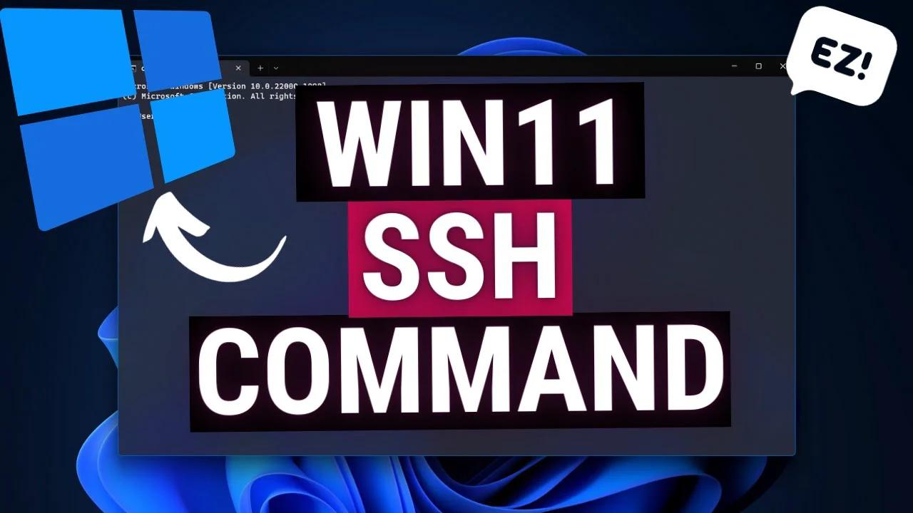 Installing Ssh Client On Windows 11 And Using The Command Prompt Terminal