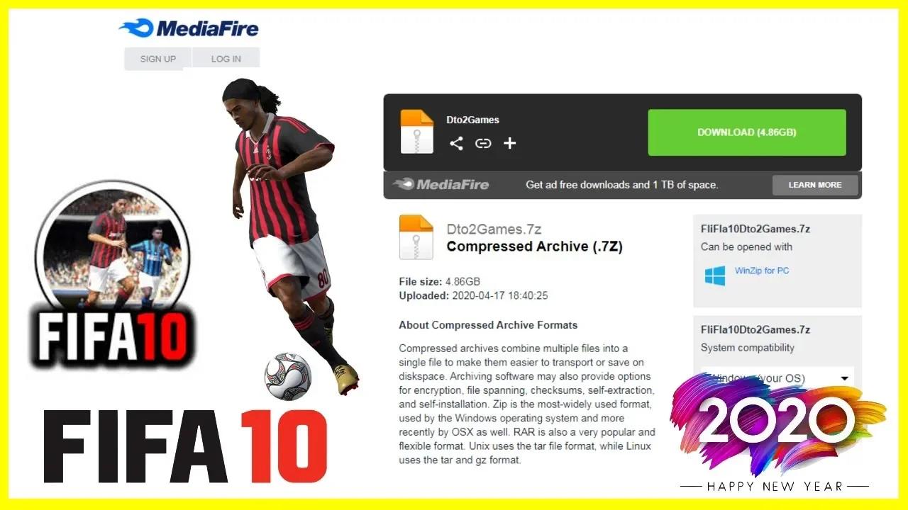 Descargar Fifa 10 para pc completo gratis Link Mediafire 2020