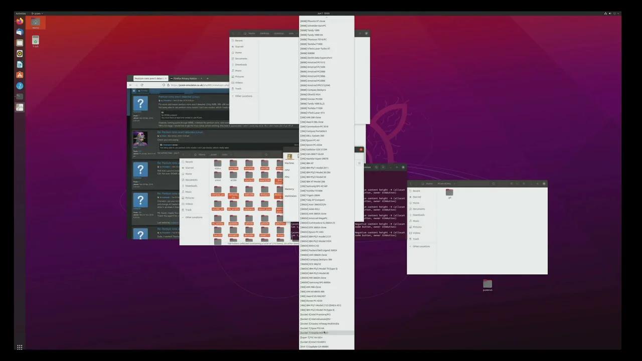 PCem v17 on Raspberry Pi 4 Compile & Test Live Stream PCem v17 on Raspberry Pi 4 Compile & Test Live Stream