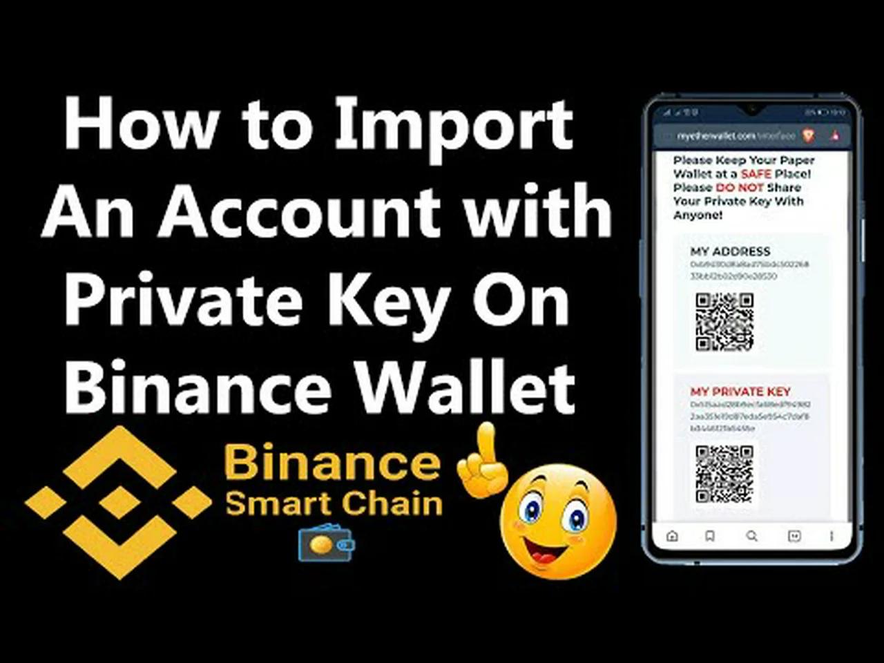 How to Import An Account with Private Key - Binance Wallet | Binance ...