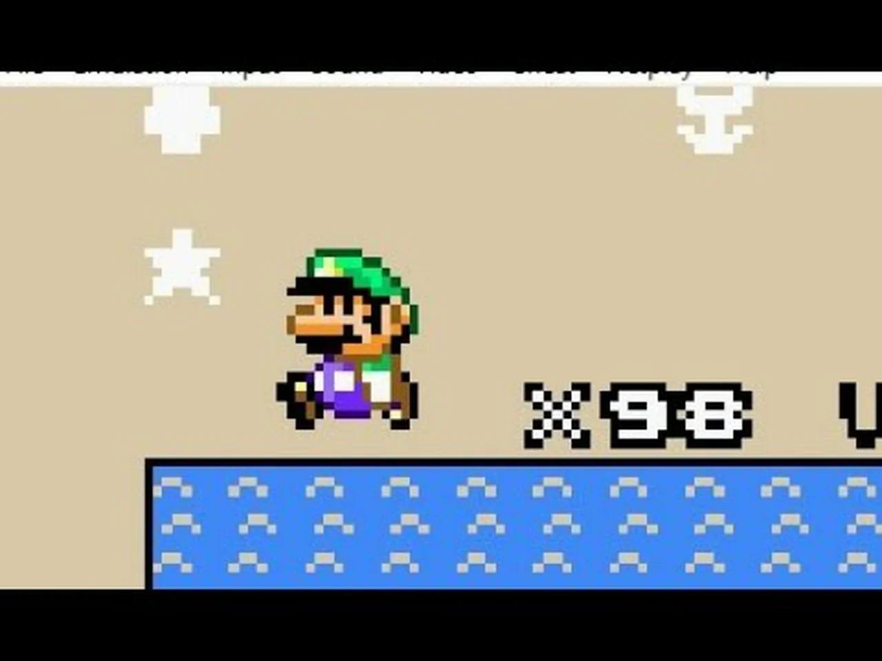 Super Mario World LIVES TRICK