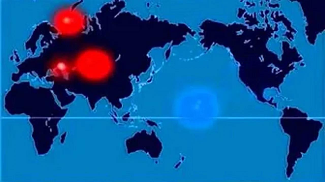 Nuclear explosions since 1945