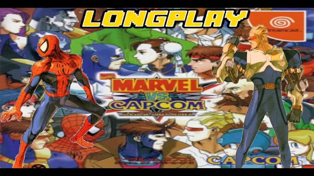 Marvel vs. Capcom Captain Commando Spider-man Longplay (Playstation 1 ...