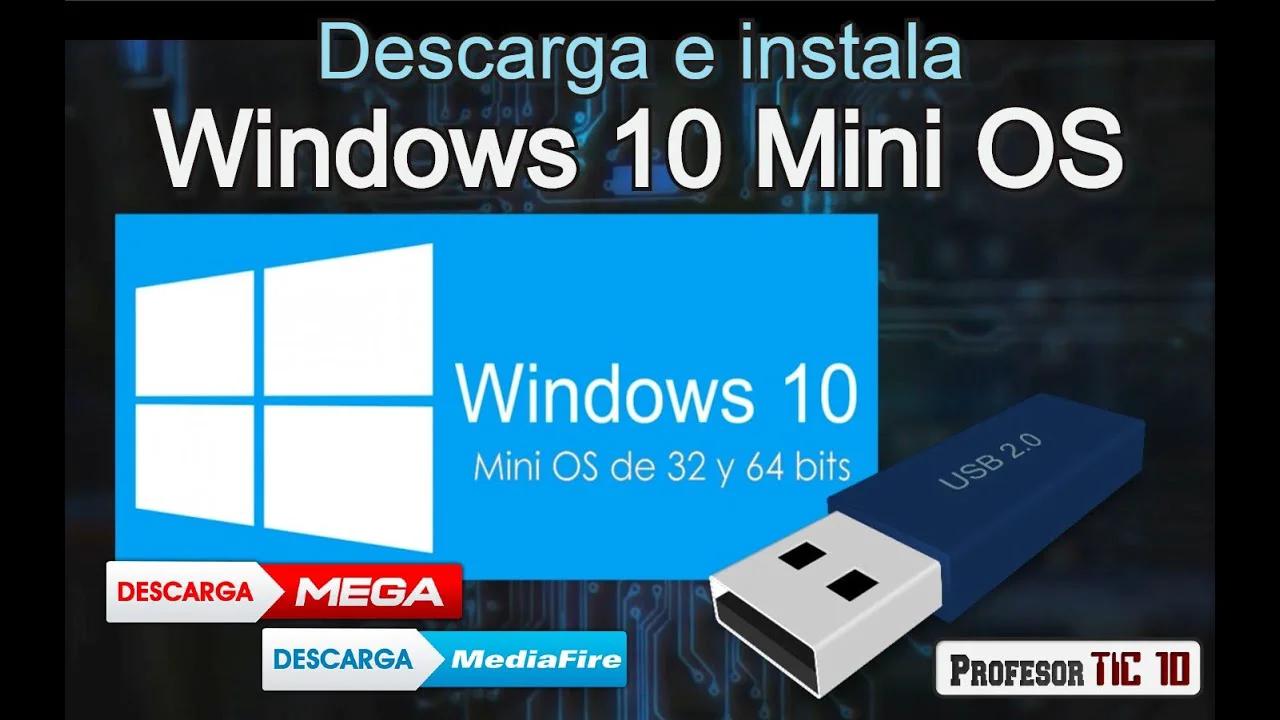Cómo descargar e instalar Windows 10 Mini os de 32 o 64 bits desde un ...
