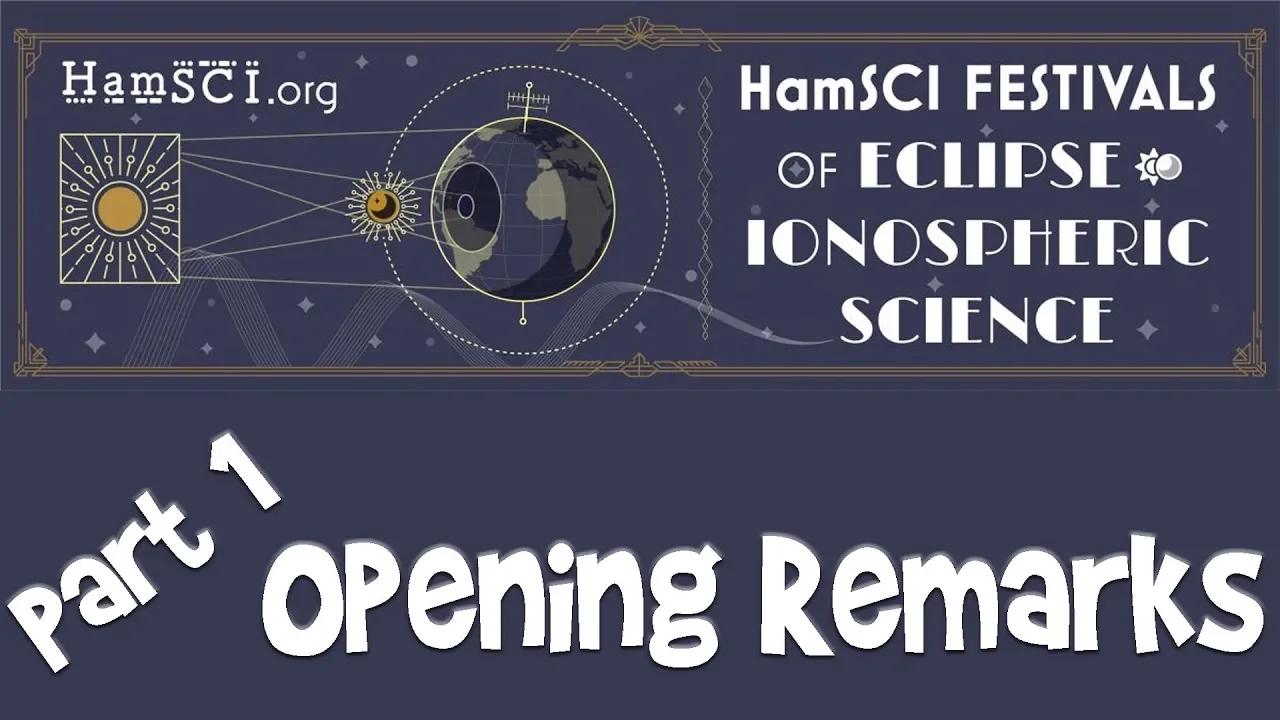 HamSCI 2024 Day 1 Welcome & Opening Remarks