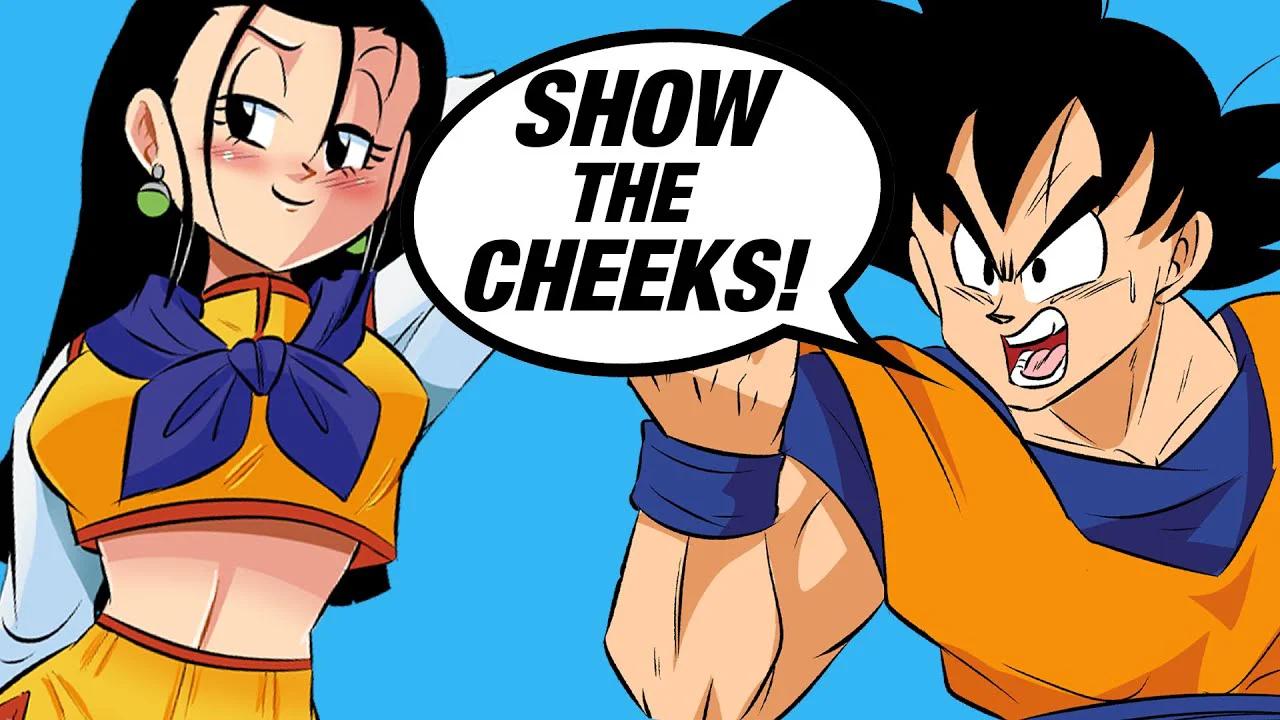 Goku Makes Chi Chi Strip (DBZ Comic Dub)