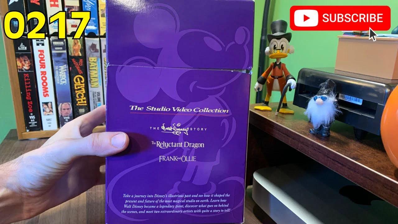 [0217] THE WALT DISNEY STUDIO COLLECTION VHS INSPECT [#waltdisney # ...