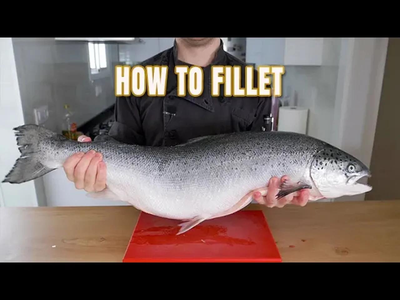 HOW To Fillet A FISH For Beginners | Online Cooking Classes | Chef James