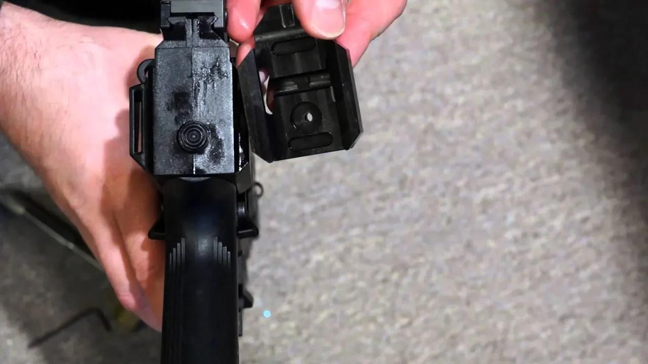 CZ Scorpion Evo Rear Plate Removal How To (Evo 3 S1)