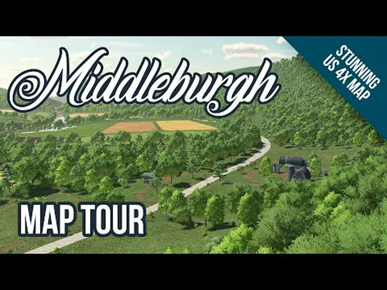 Middleburgh from Nitrodad is a Fantastic US 4x Map - Map Tour - FS22