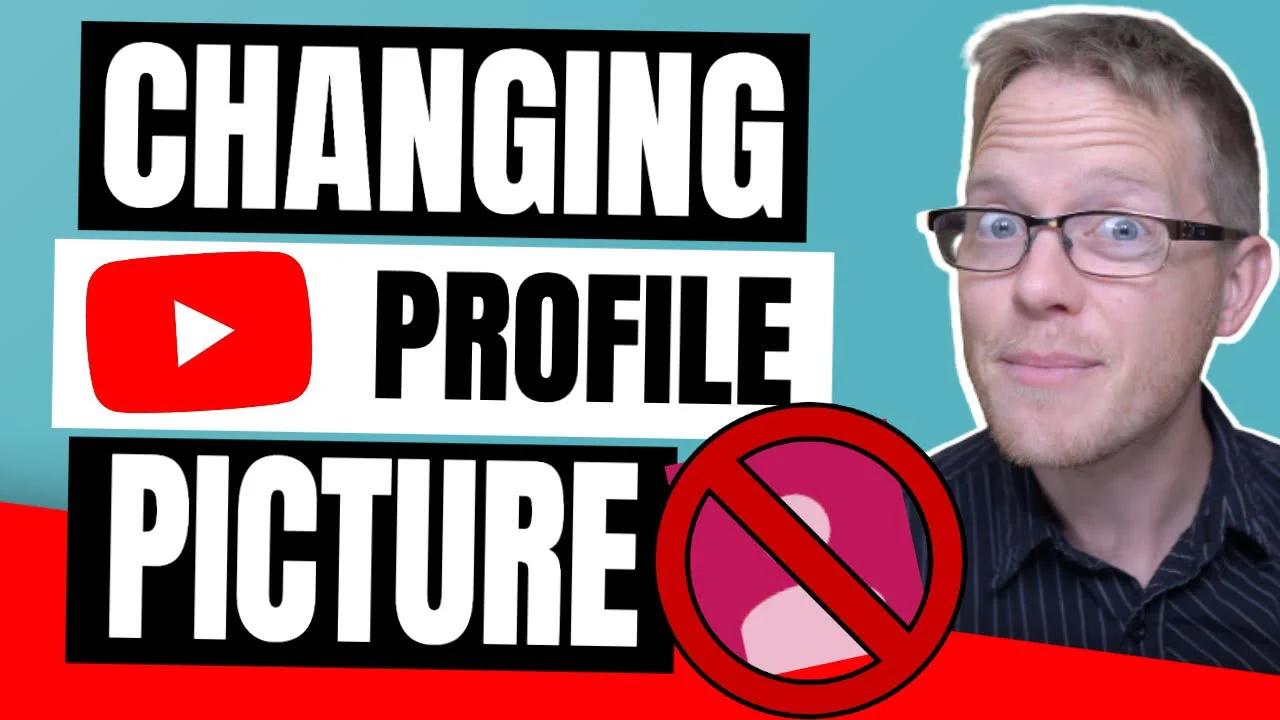 HOW TO CHANGE YOUR YOUTUBE PROFILE PICTURE | 2020 Desktop Update