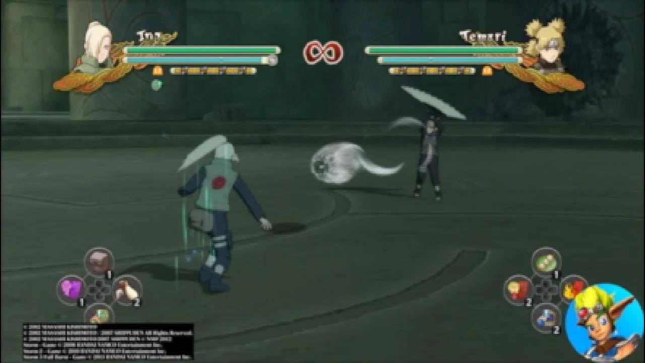 Naruto Shippuden Ultimate Ninja Storm 3 Full Burst Free Battle Ino vs Temari