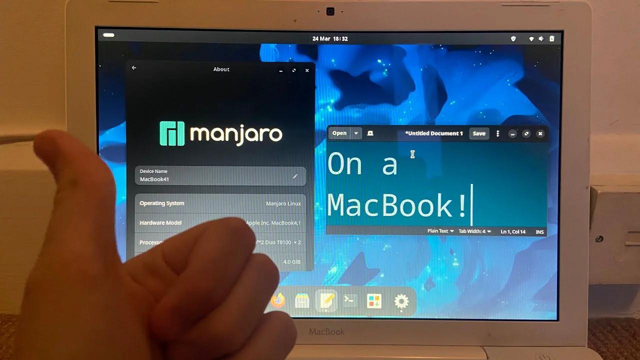 Installing LINUX on a MACBOOK!