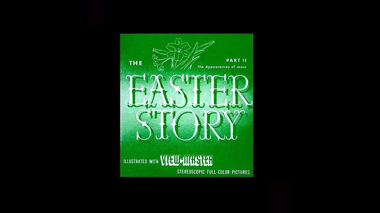 VIEW MASTER reading THE EASTER STORY 2 bible easter 3D movie game ...