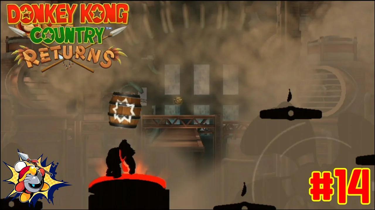 Donkey Kong Country Returns 14 - The Industrial Devolution (Factory PT 1)