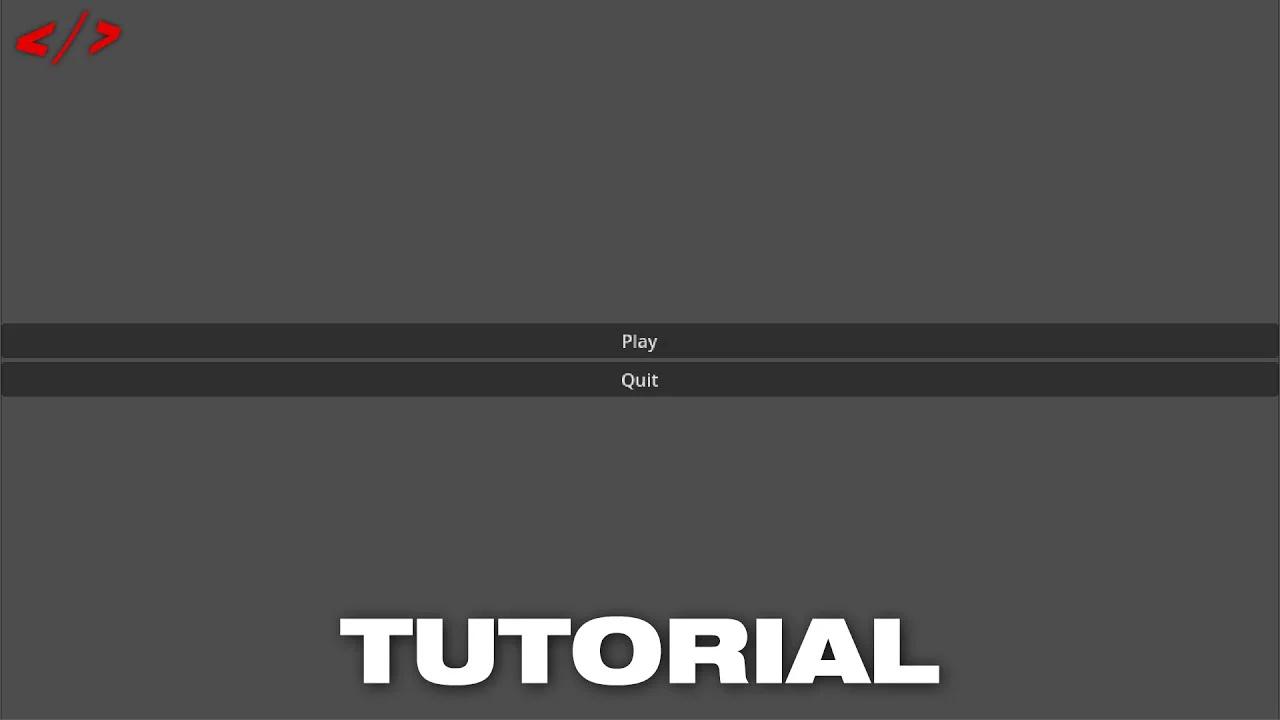 How to make a very basic main menu in Godot 4.X