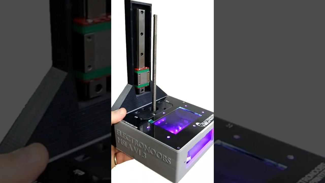 Update on MSLA printer with Arduino