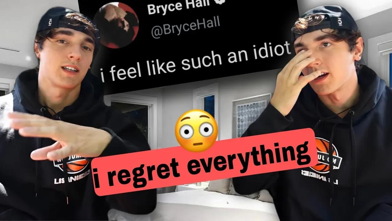 Bryce Hall Reacts to Addison Rae and Jack Harlow Situation...