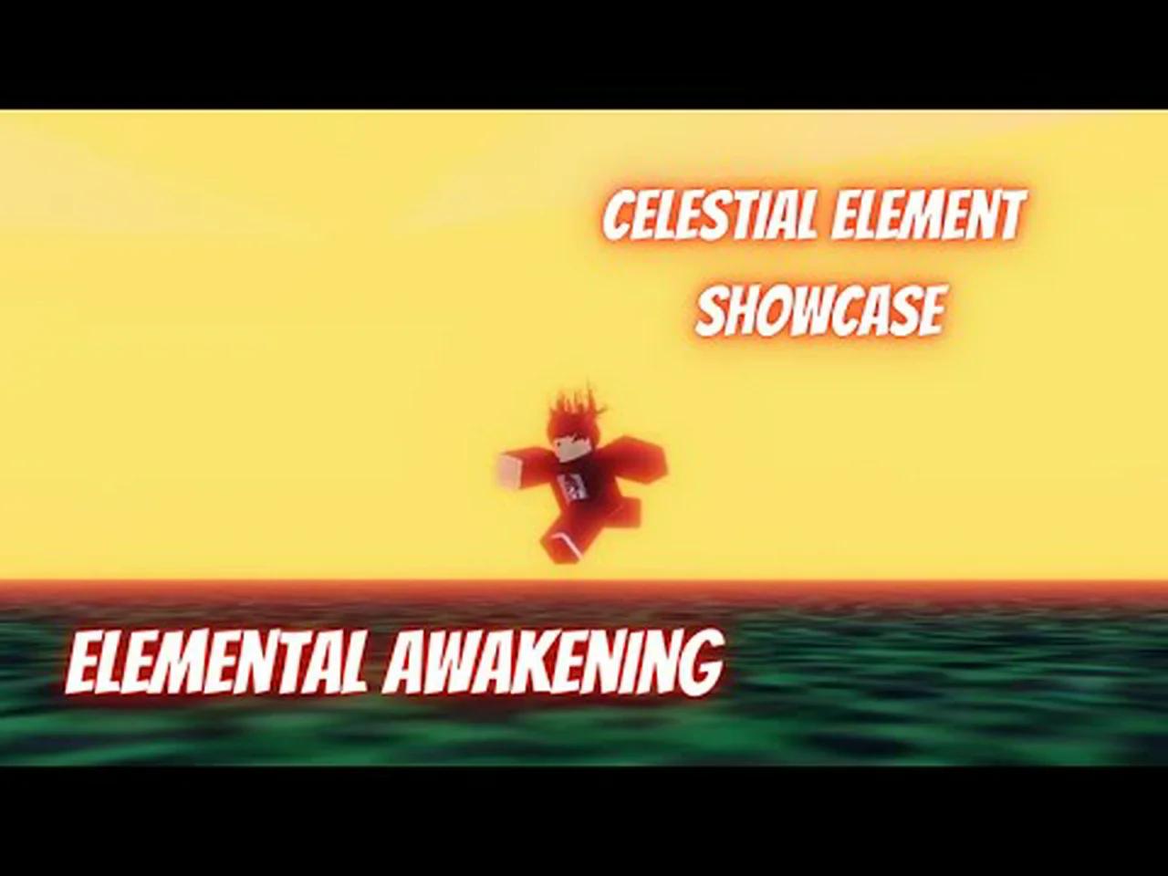 Elemental Awakening Roblox Celestial Element LEGENDARY