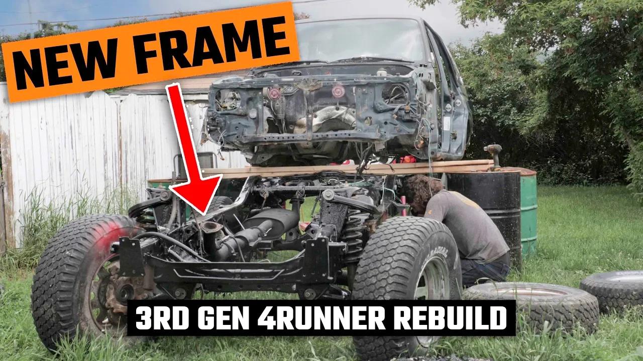 3rd Gen 4Runner gets a NEW FRAME... Sorta