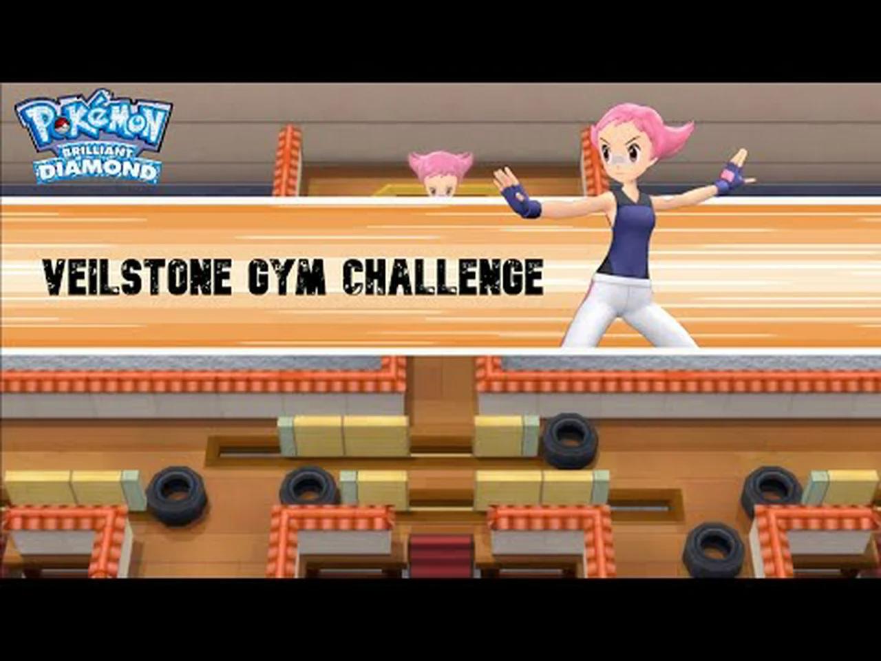 Pokemon Brilliant Diamond Ep. 13 || Veilstone City Gym Challenge ...