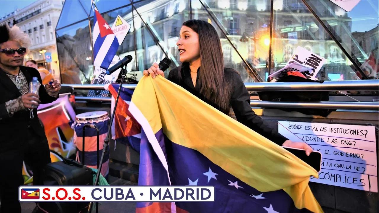 🇻🇪 ️🇨🇺 SOS Cuba Madrid · Llamamiento a los venezolanos para unirse en ...