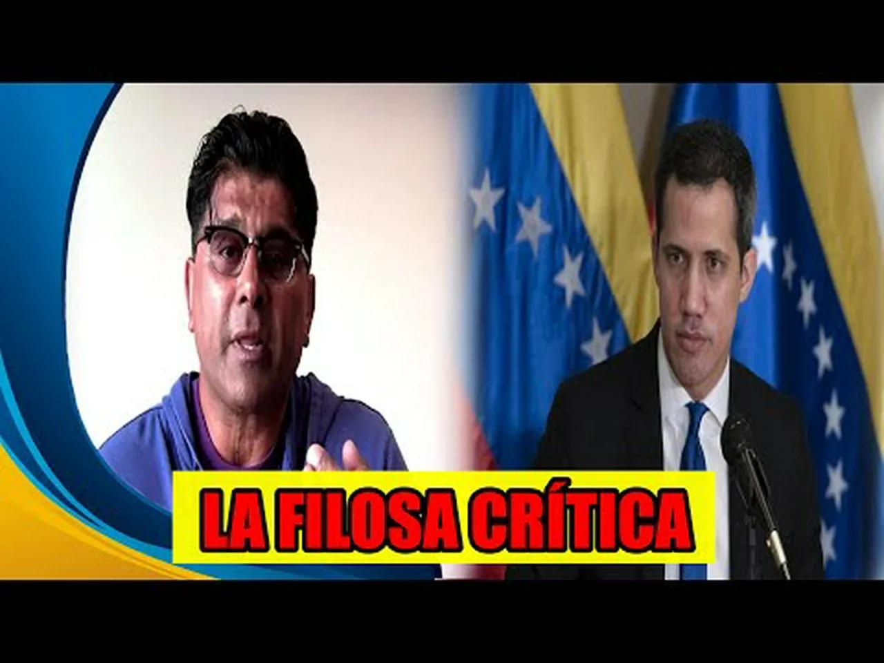 🔴 👉 👉 La FILOSA CRÍTICA De Franklin Virgüez A Guaido 😎 😎