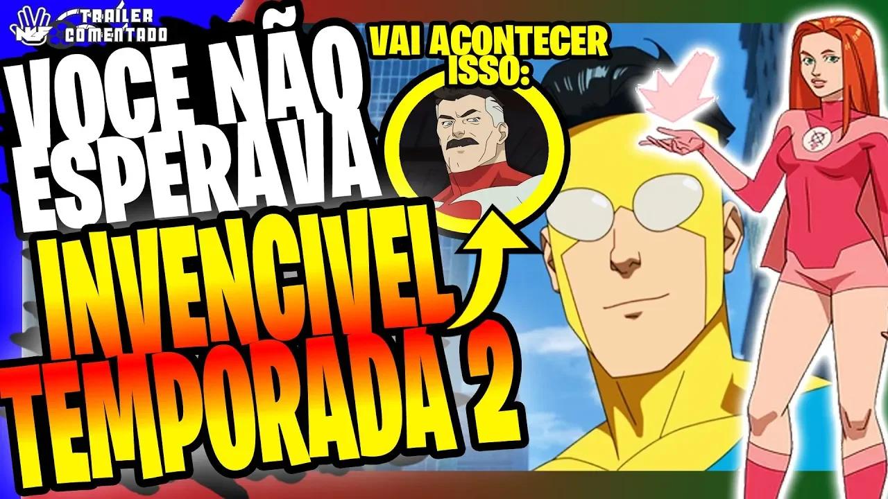 REACT TRAILER INVINCIBLE SEGUNDA TEMPORADA ( SAIU TRAILER INVENCIVEL 2 ...