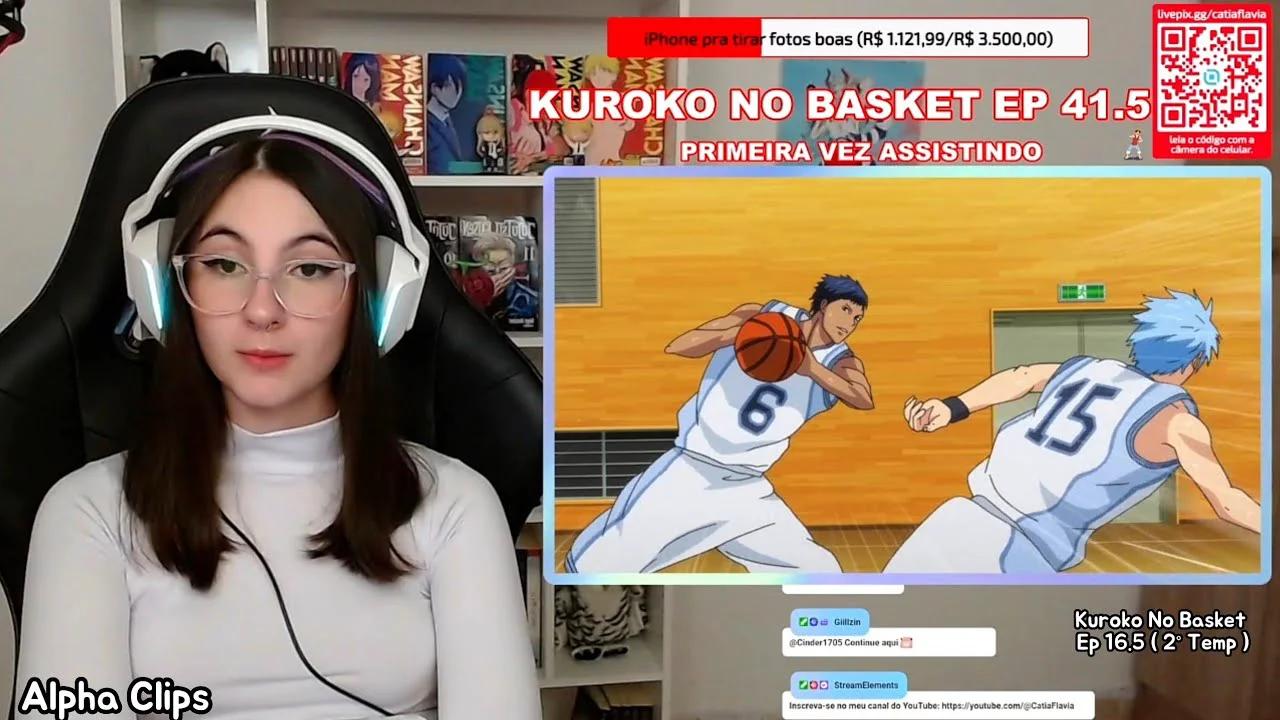 Catia Flavia - O PASSADO DO KUROKO E AOMINE | Kuroko No Basket | Ep 16.5 ( 2° Temp ) ( React )