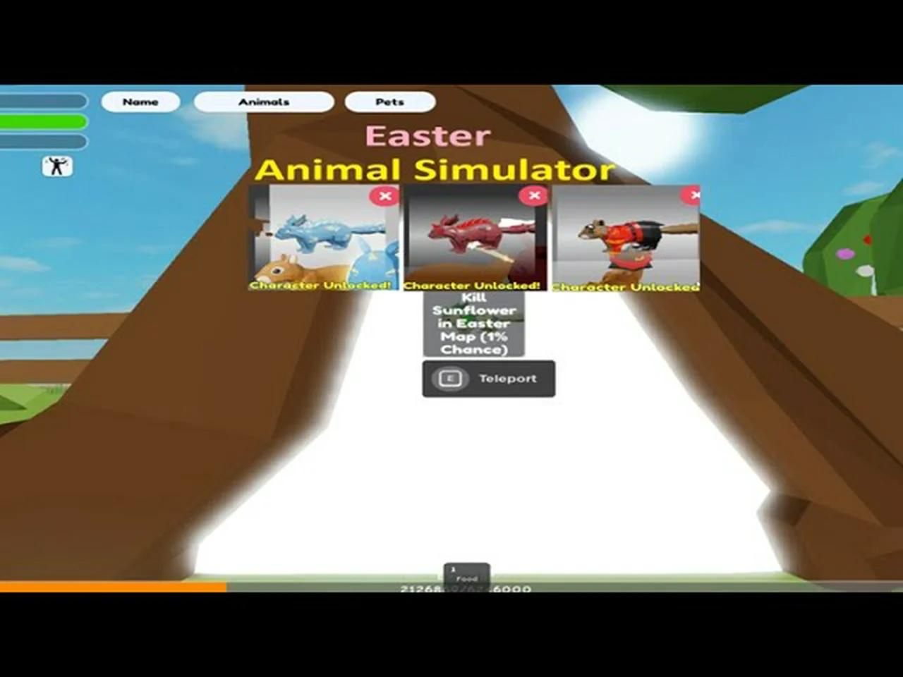 Animal Simulator Easter Event How To Get All The Squirls!