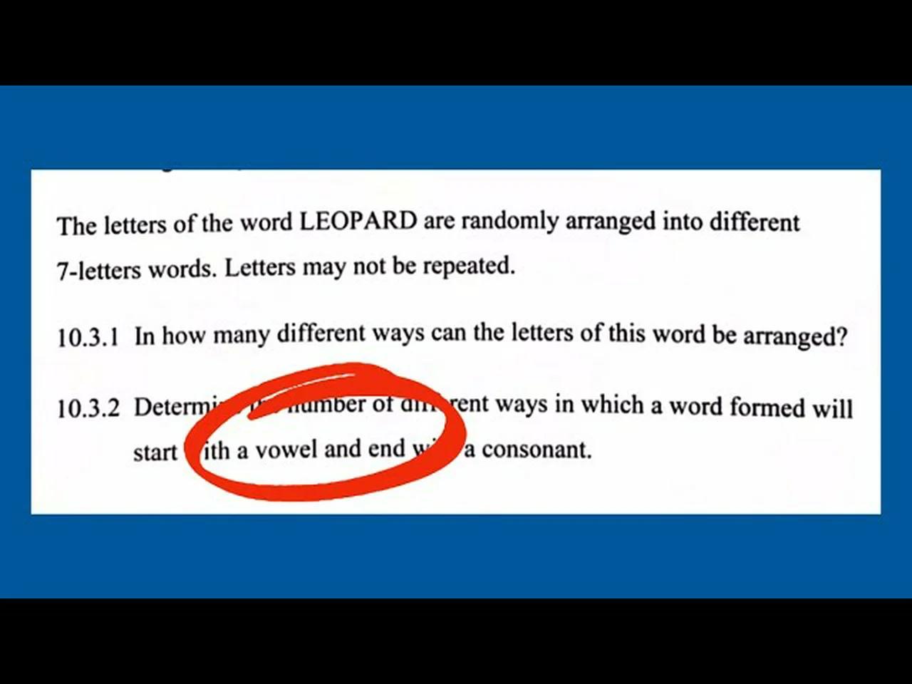 Prelim 2023 Exam Memo | Probability Grade 12 Math Paper 1