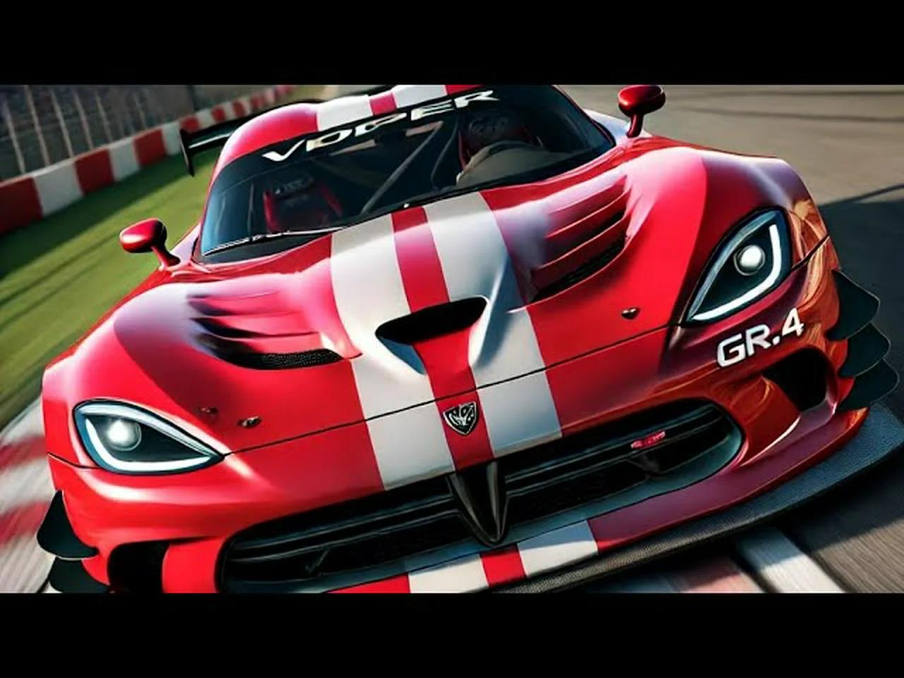 Gran Turismo 7 | Daily Race B | Dodge Viper Gr.4 | Grand Valley ...