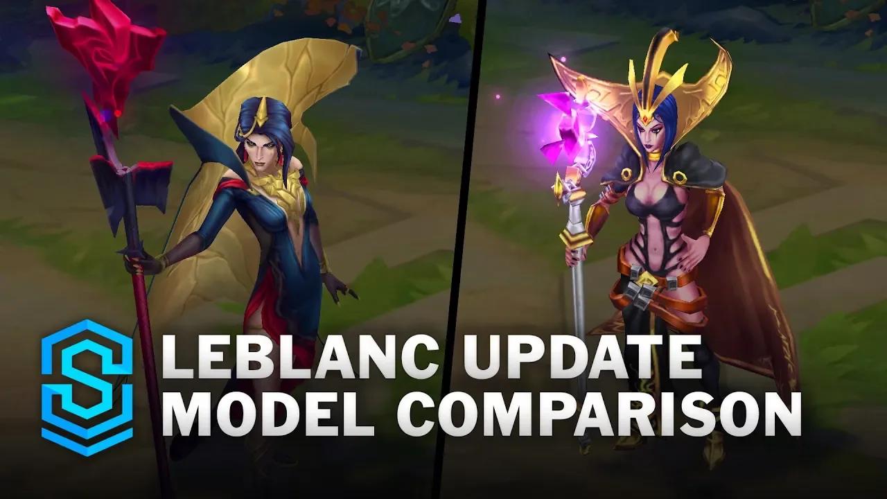 NEW vs OLD LeBlanc Model Comparison | League of Legends