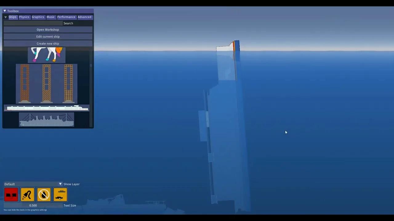 Sinking Simulator - Freedom Ship: Freedom going down