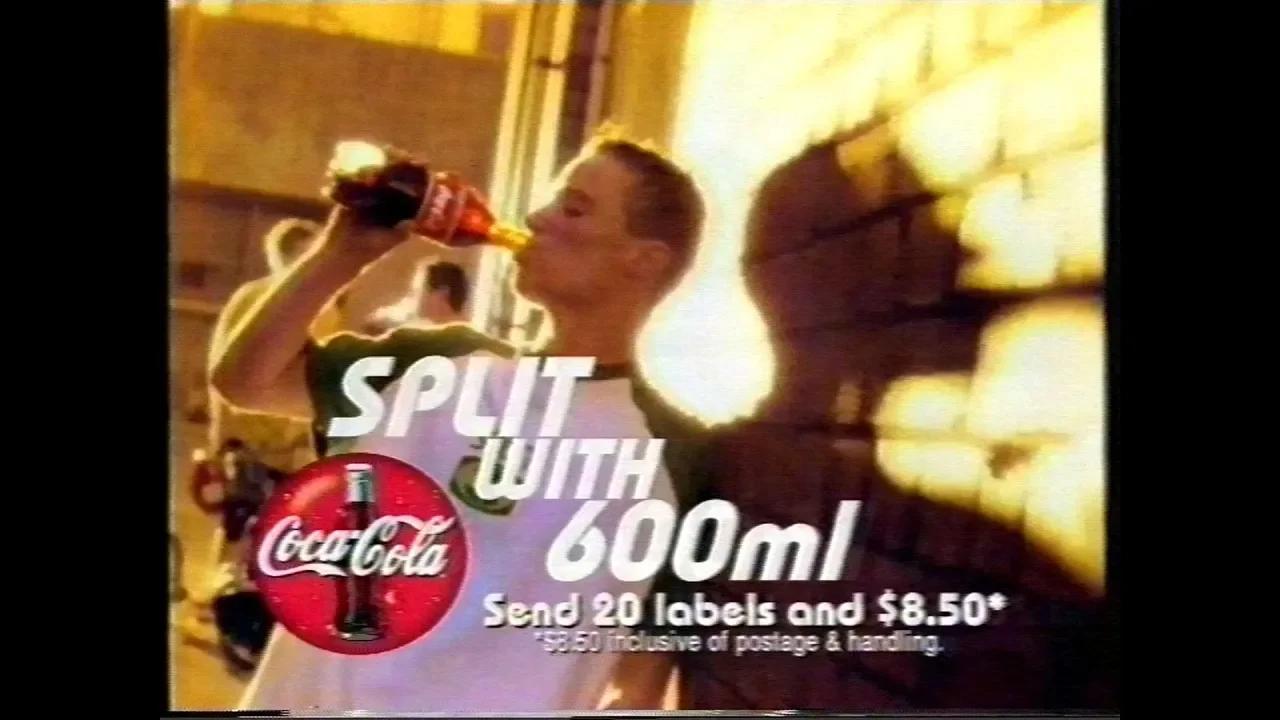 Coca-Cola Split with 600ml Promotion (1997, Australia)