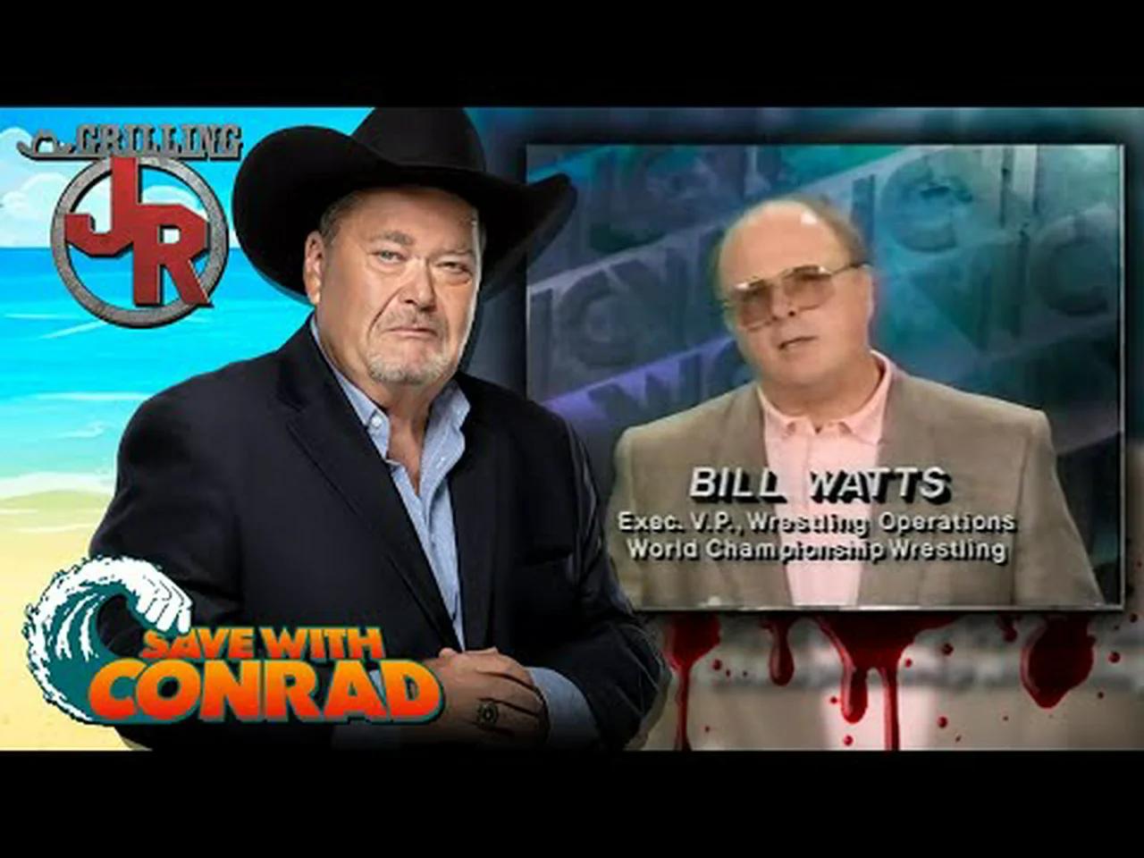 Jim Ross on Bill Watts BANNING top rope moves, floor mats and BLOOD