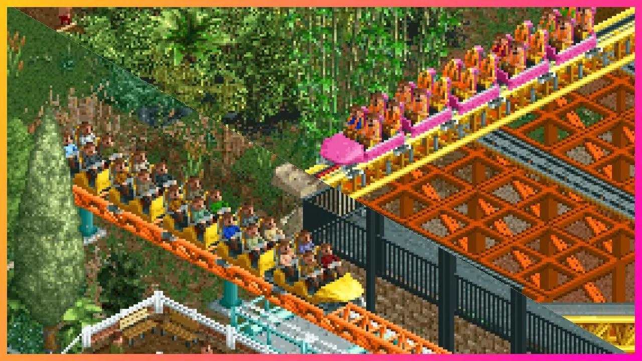 OpenRCT2 Hydraulic Launched Coaster and LSM Launch Coaster