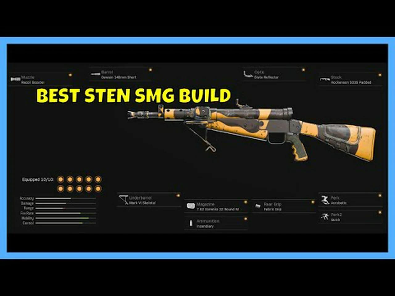 This STEN SMG Build is 🔥 on REBIRTH (Best Sten Class Setup Warzone)