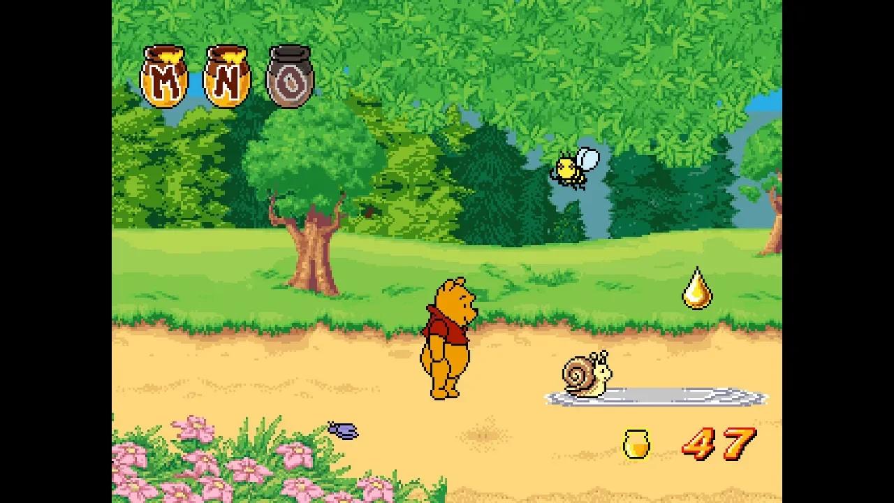 V.Smile Game: Winnie the Pooh - The Honey Hunt (2004 Disney / VTech)