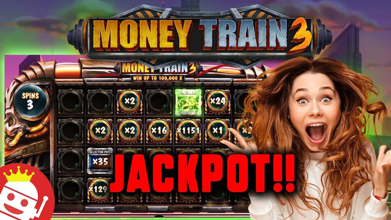 MONEY TRAIN 3 💰 (RELAX GAMING) 💰💰 100,000X JACKPOT TRIGGER!