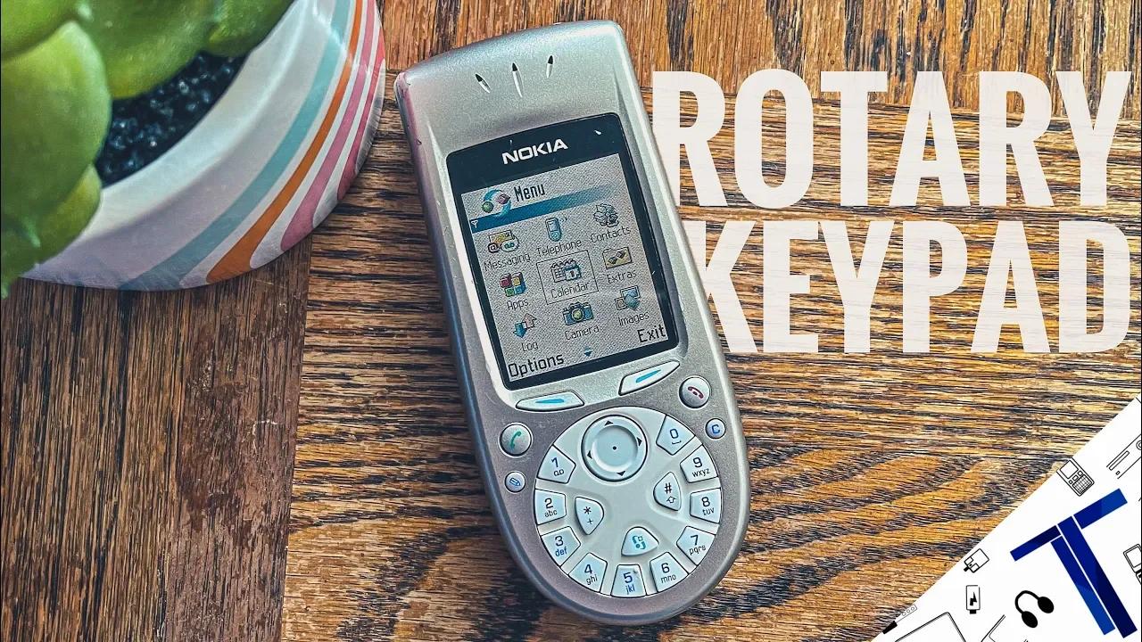 Nokia 3650 (2003) | Strange Phones | Rotary Keypad Phone