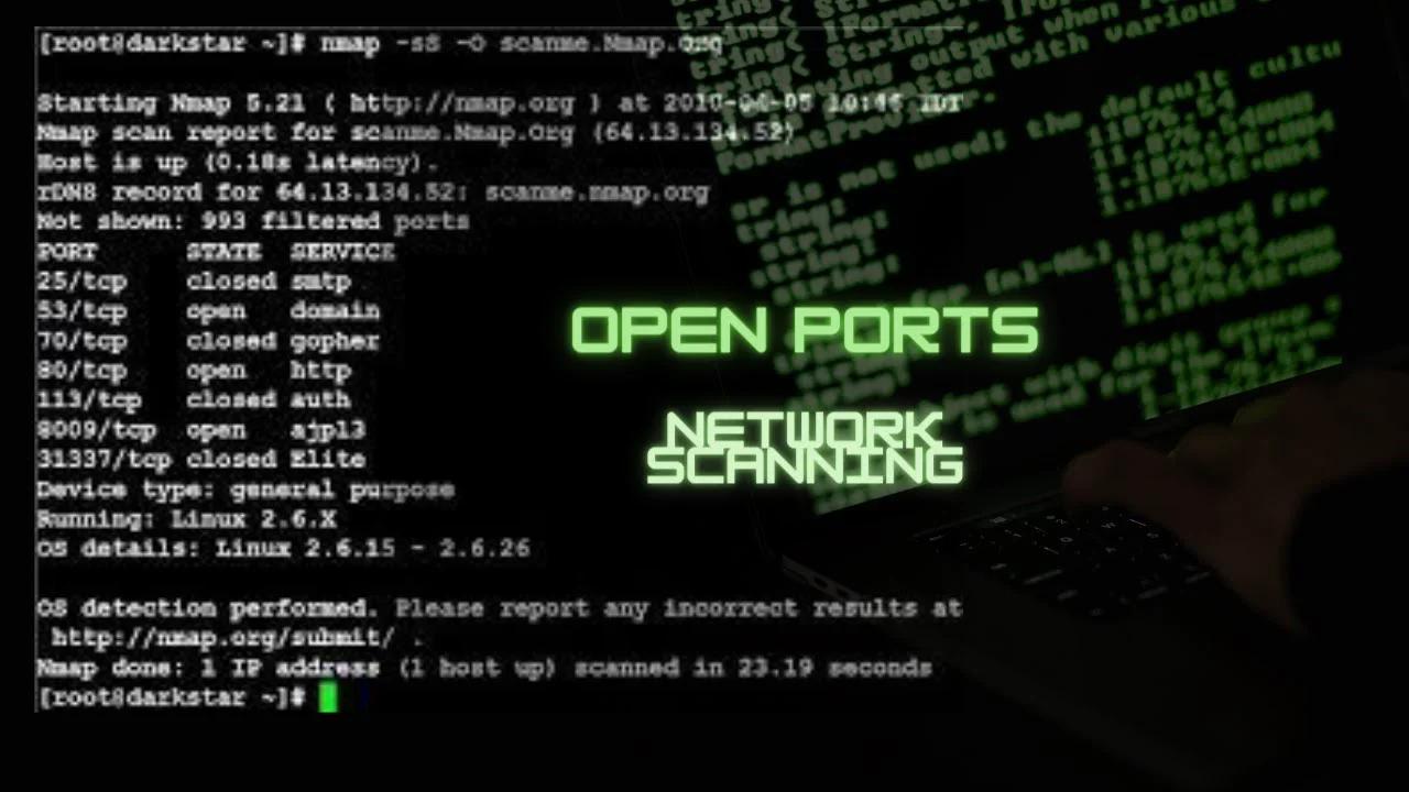 Open Ports | Network Scanning | Network Security | Nmap | Metasploit