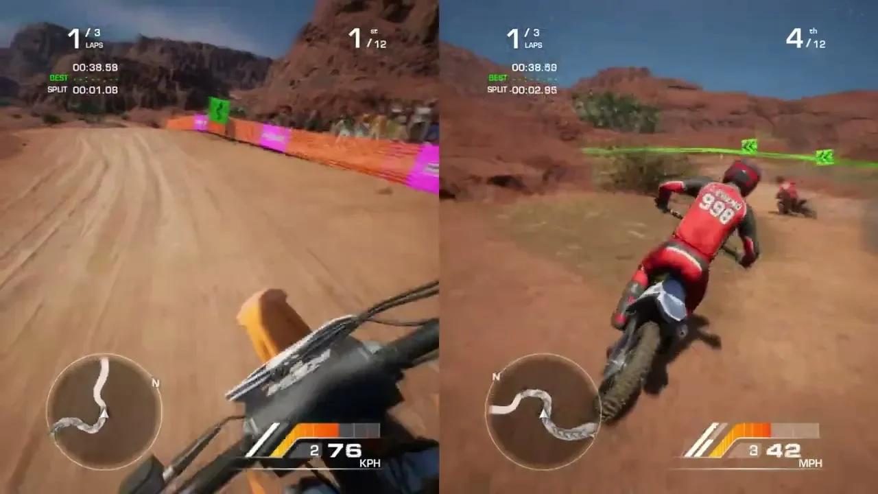 MX vs ATV Legends - Splitscreen Multiplayer (Gameplay #5)